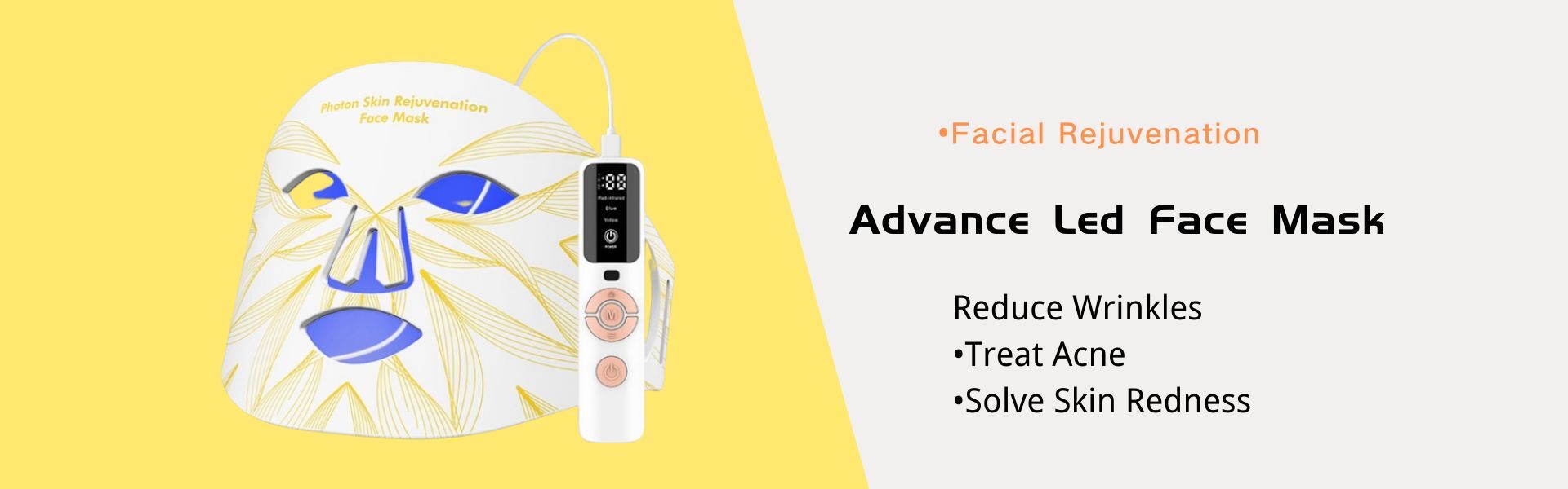 Advanced Led Therapy Light Mask – iAaBeauty